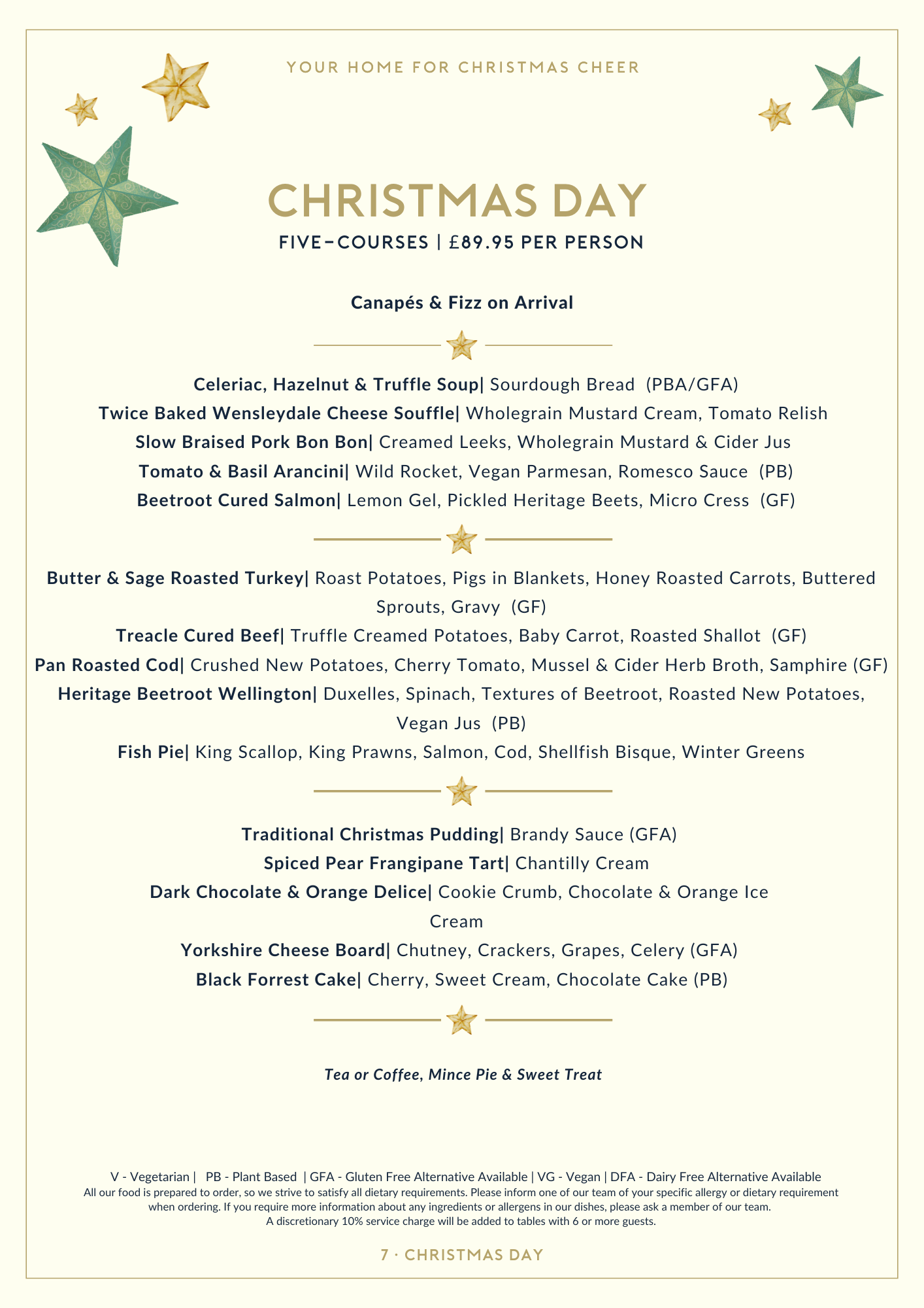 Food & Drink | The Black Bull Inn